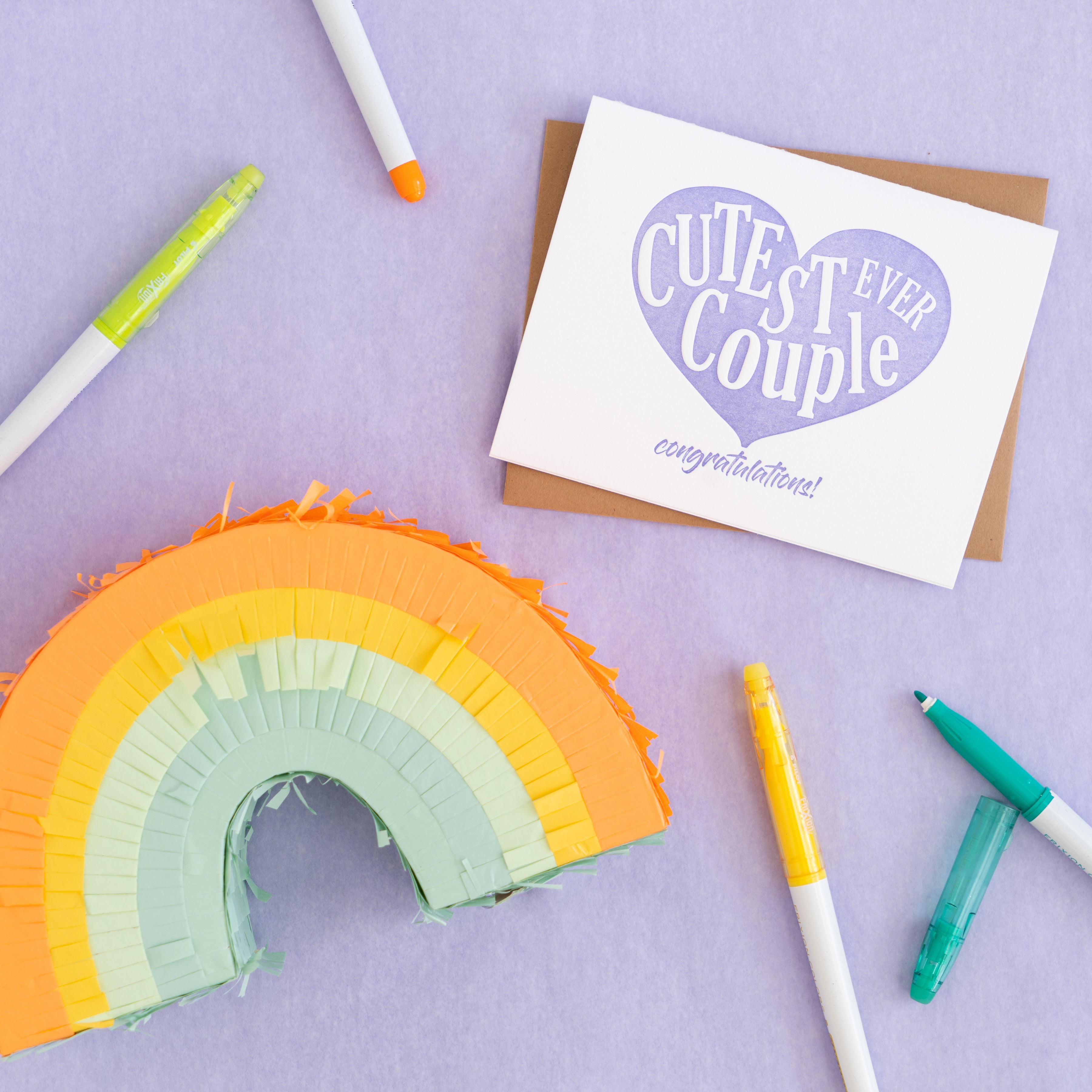 Letterpress Wedding Card – Shop Dodeline